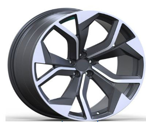 23 INCH WHEELS AUDI Q5 Q7 Q8 S6 S7 S8 A6 A7 A8 S LINE GLOSS BLACK | Elite Custom Rims