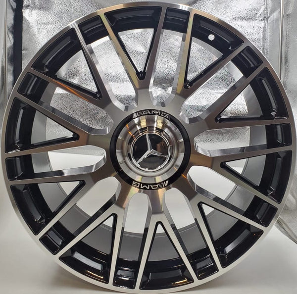 22 Inch Mercedes Staggered S580 S560 S550 S500 Wheels S Class Wheels ...