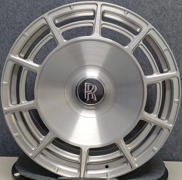 24" INCH ROLLS ROYCE GHOST CULLINAN PHANTOM FORGED BRUSHED WHEELS ...