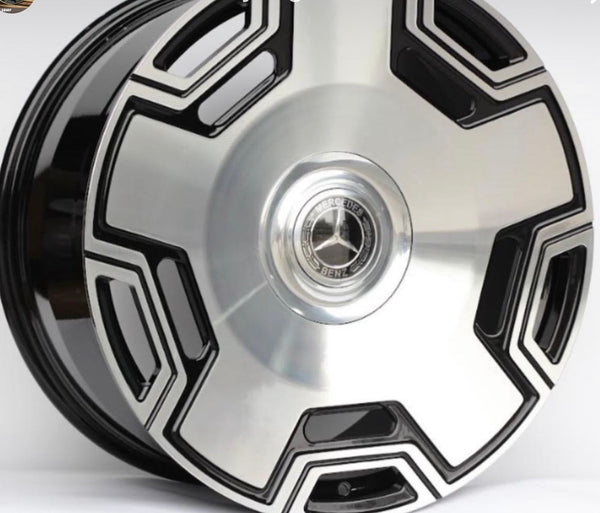 24" Inch Monoblock Forged Rims fit Mercedes G Wagon G550 G65 G63 G55 ...