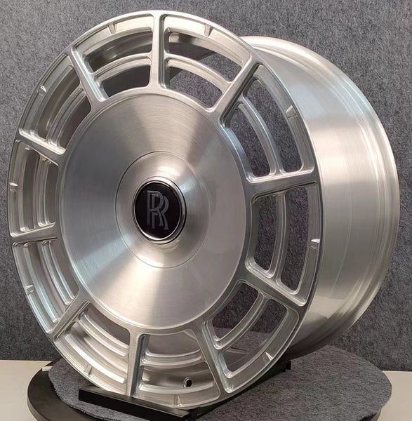 24" INCH ROLLS ROYCE GHOST CULLINAN PHANTOM FORGED BRUSHED WHEELS ...