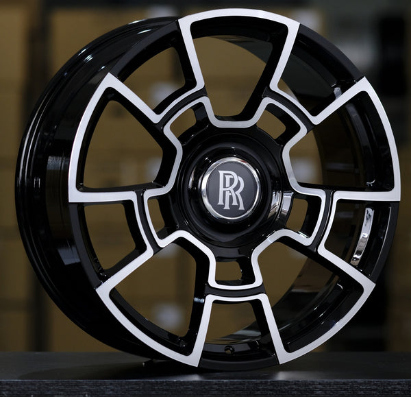 21 INCH ROLLS ROYCE GHOST CULLINAN PHANTOM MONOBLOCK FORGED WHEELS ...