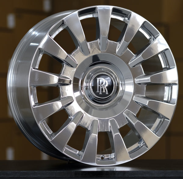 22" INCH ROLLS ROYCE GHOST WRAITH PHANTOM GHOST POLISHED WHEELS | Elite ...
