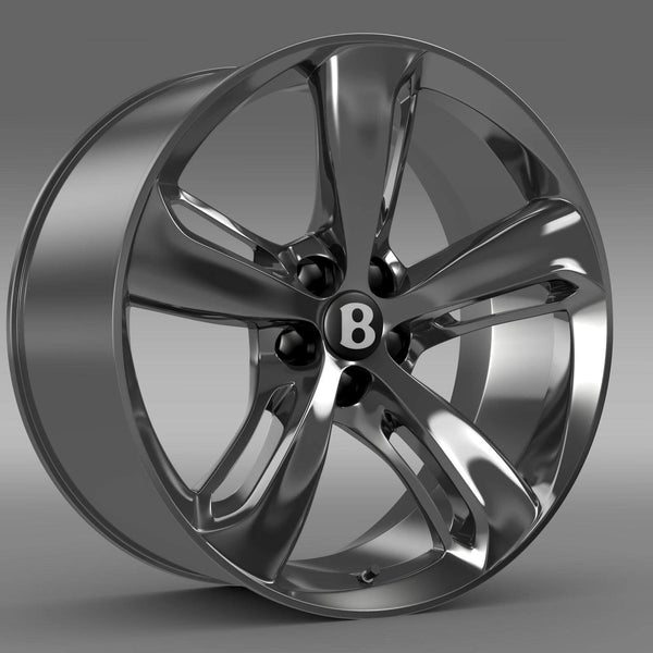 22 Inch Monoblock Forged Rims Bentley Bentayga Polished Wheels | Elite ...