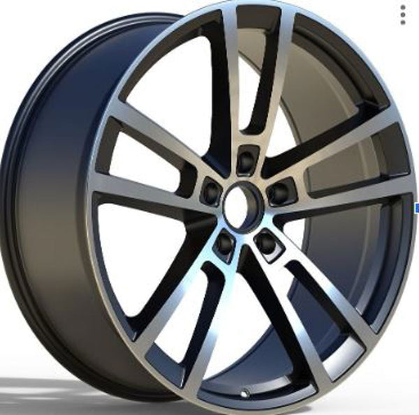 22 Inch Porsche Cayenne Style Rims Turbo 2 GTS Diesel GTS Wheels ...