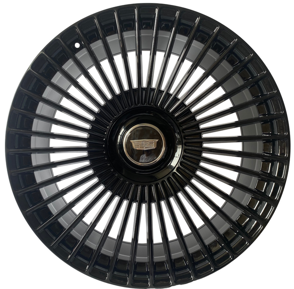 24" INCH ESCALADE RIMS SUV & ESV MODELS BLACK CADILLAC WHEELS | Elite ...