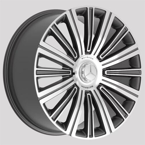 23" Inch Monoblock Forged Polished Rims Fit Mercedes GLS GLS680 MAYBACH ...