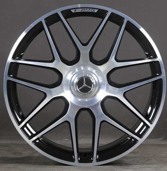 22 Inch Mercedes ML GL GLS GLE Rims ML63 ML550 ML500 ML400 GL63 GL550 ...