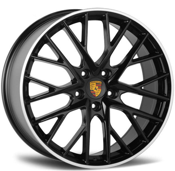 21 Inch Rims Fits Porsche Cayenne Panamera Turbo S GTS Base Staggered ...