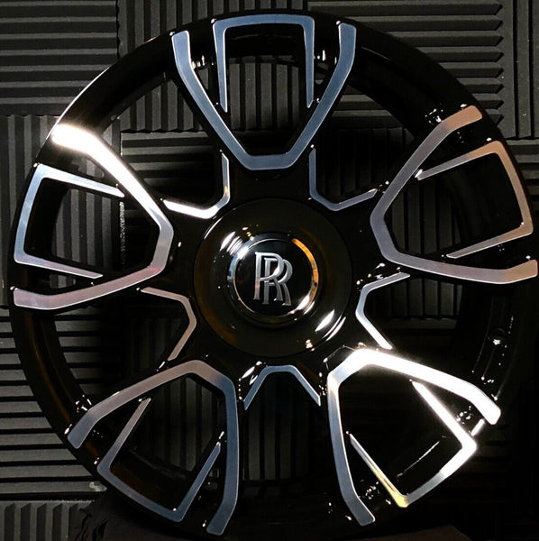 21" INCH ROLLS ROYCE GHOST CULLINAN PHANTOM MONOBLOCK FORGED WHEELS ...