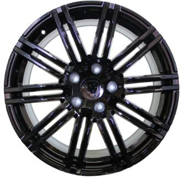 21 Inch Rims Fits Porsche Cayenne Turbo S GTS Base Gloss Black Wheels ...