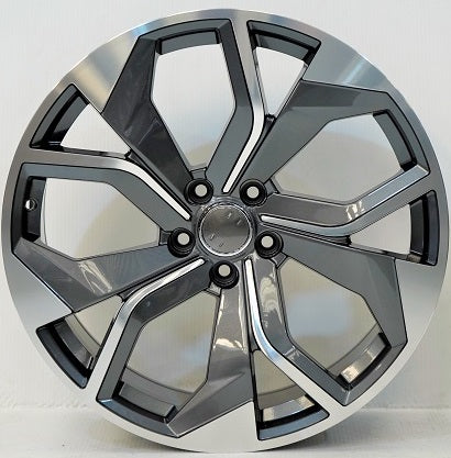 22 INCH WHEELS AUDI Q5 Q7 Q8 SQ5 SQ7 SQ8 S6 S7 S8 A6 A7 A8 S LINE Matt ...