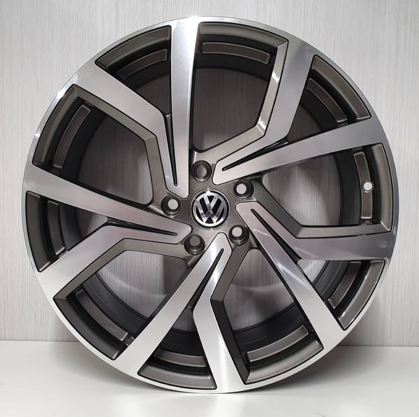 18 Inch Rims Fits Volkswagen VW Golf GTI Jetta Passat 5X112 R32 Wheels ...