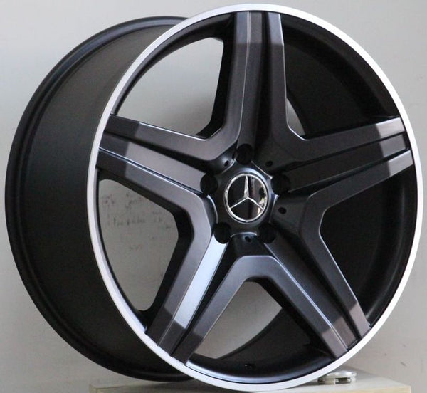 20" Inch Black Rims for All Mercedes G Wagon G550 Rims G Class G65 G63 ...