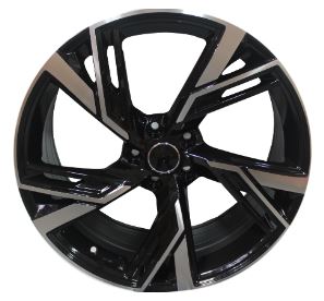 19 Inch Audi RS Style Rims Black Machined Wheels | Elite Custom Rims