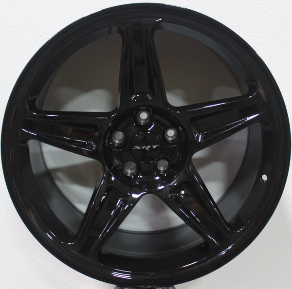 22" Inch Dodge Wheels Charger Challenger Magnum Hellcat SRT Gloss Black ...