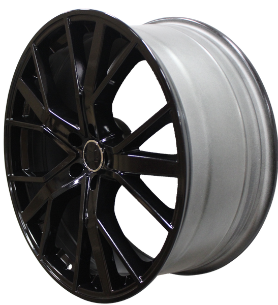 22 INCH WHEELS AUDI Q5 Q7 Q8 S6 S7 S8 A6 A7 A8 S LINE GLOSS BLACK RIMS ...