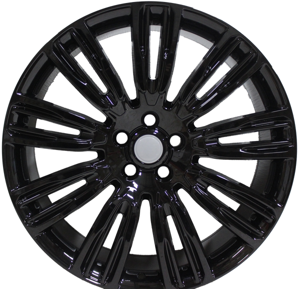 24 Inch Rims Range Rover Autobiography Sport LR3 LR4 Gloss Black Wheels ...