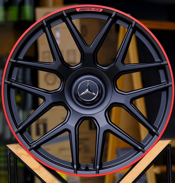 22 Inch Mercedes ML GL GLS GLE Rims ML63 ML550 ML500 ML400 GL63 GL550 ...