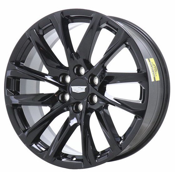 24 INCH ESCALADE RIMS SUV & ESV PLATINUM GLOSS BLACK SIERRA TAHOE YUKON ...