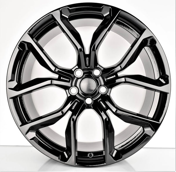 24 Inch Rims fit Range Rover Sport SVR HSE Full Size SVR Style Gloss ...